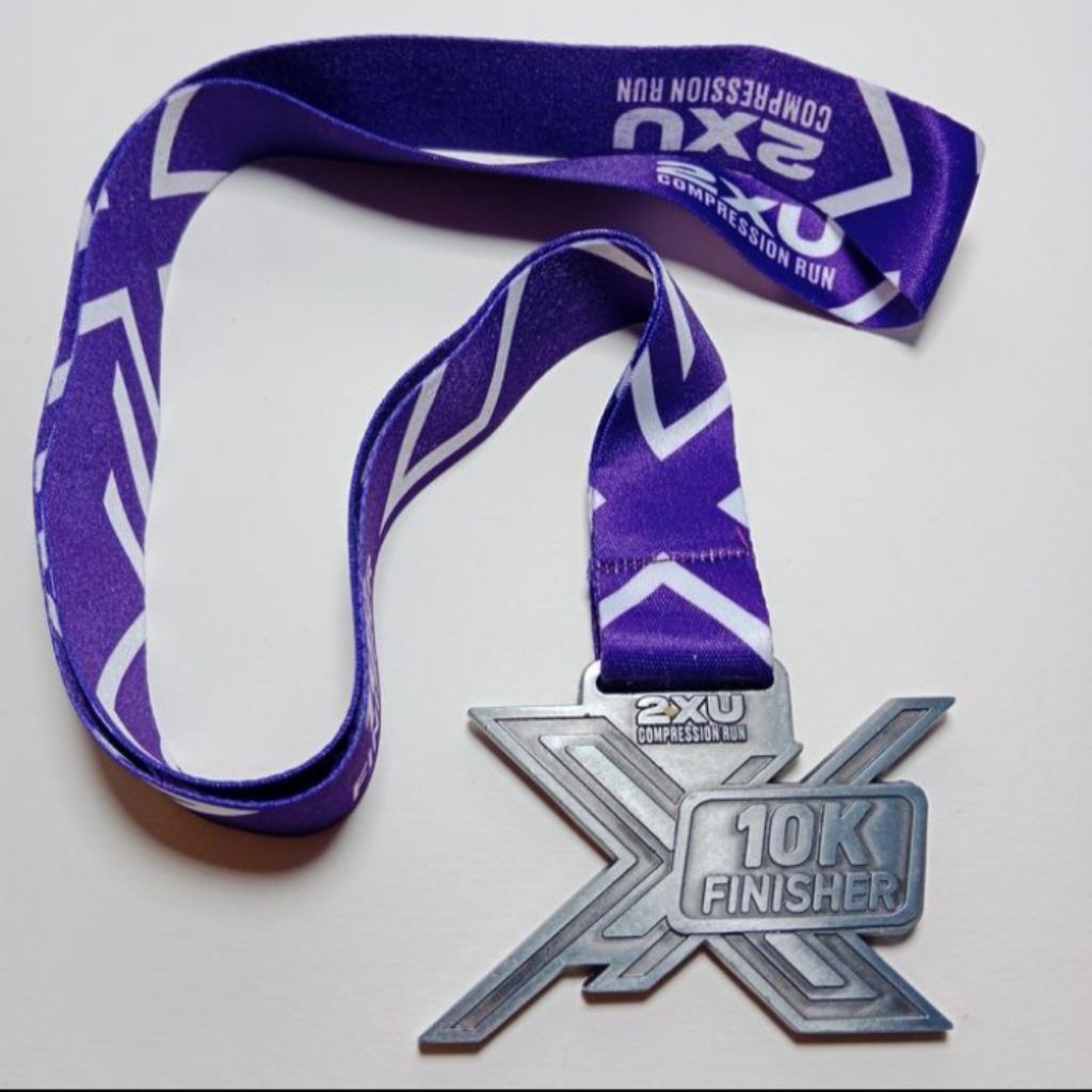 Jual 2XU Compression Run 10K Finisher Medals/Medalion/Medali ...