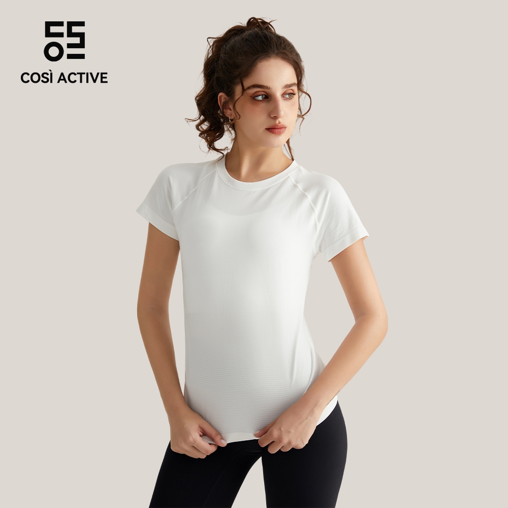 Jual COSI ACTIVE Baju Olahraga Wanita Lengan Pendek Kaos Olahraga Wanita T Shirt Olahraga ...