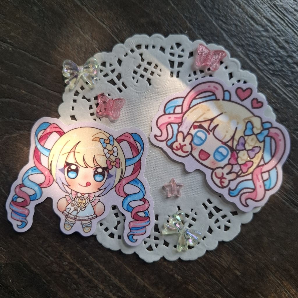 Jual Needy streamer overload NSO - Acrylic Pin Stickers Phonecharm ...