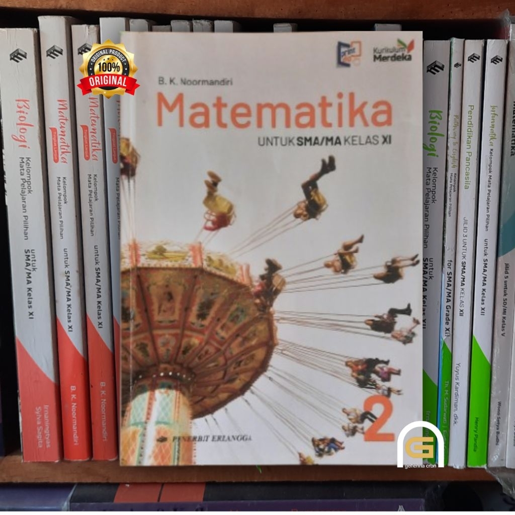 Jual Buku Matematika untuk SMA/MA Kelas 11 Kurikulum Merdeka by Noormandiri Penerbit Erlangga ...
