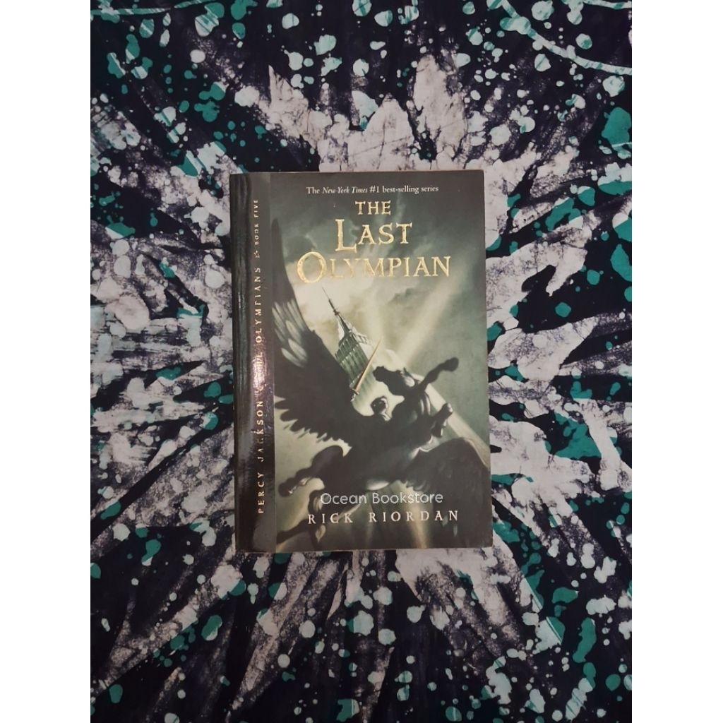 Jual Novel Preloved• The Last Olympian - Rick Riordian (English ...
