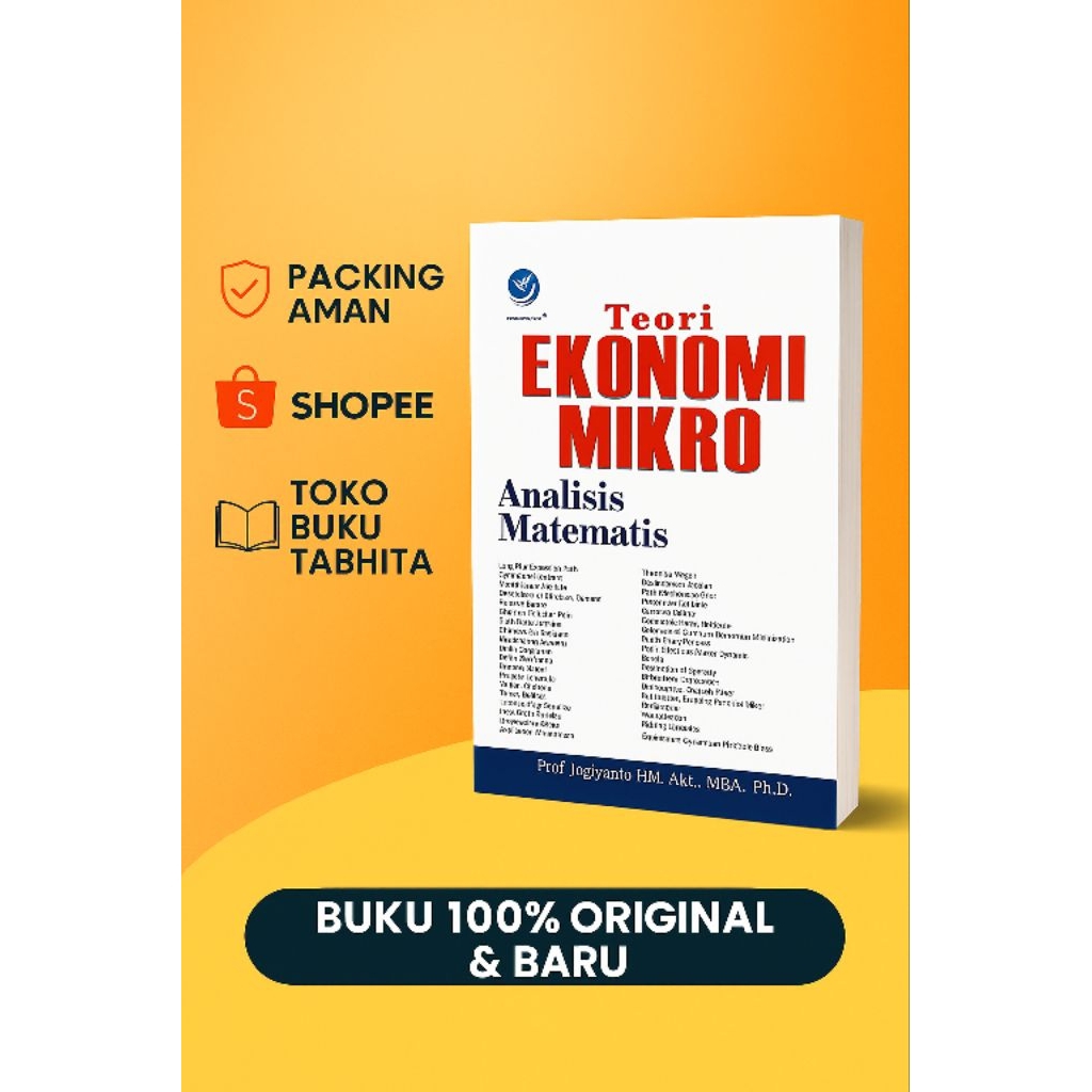 Jual Teori ekonomi mikro analisis matematis ( ORIGINAL) | Shopee Indonesia