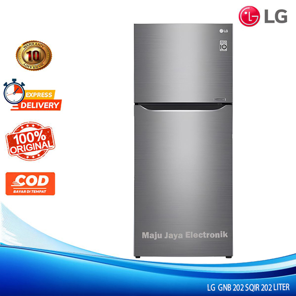 Jual Kulkas 2 Pintu LG GNB 202 SQIR 202 Liter Garansi 10 Th | Shopee Indonesia