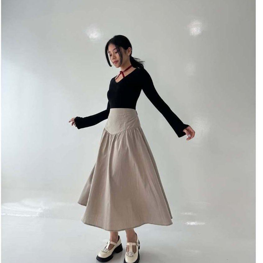 Jual RatuBeli - Long Skirt Lapis Furing Rok Panjang Wanita Dewasa Bahan Katun Premiun Kain ...