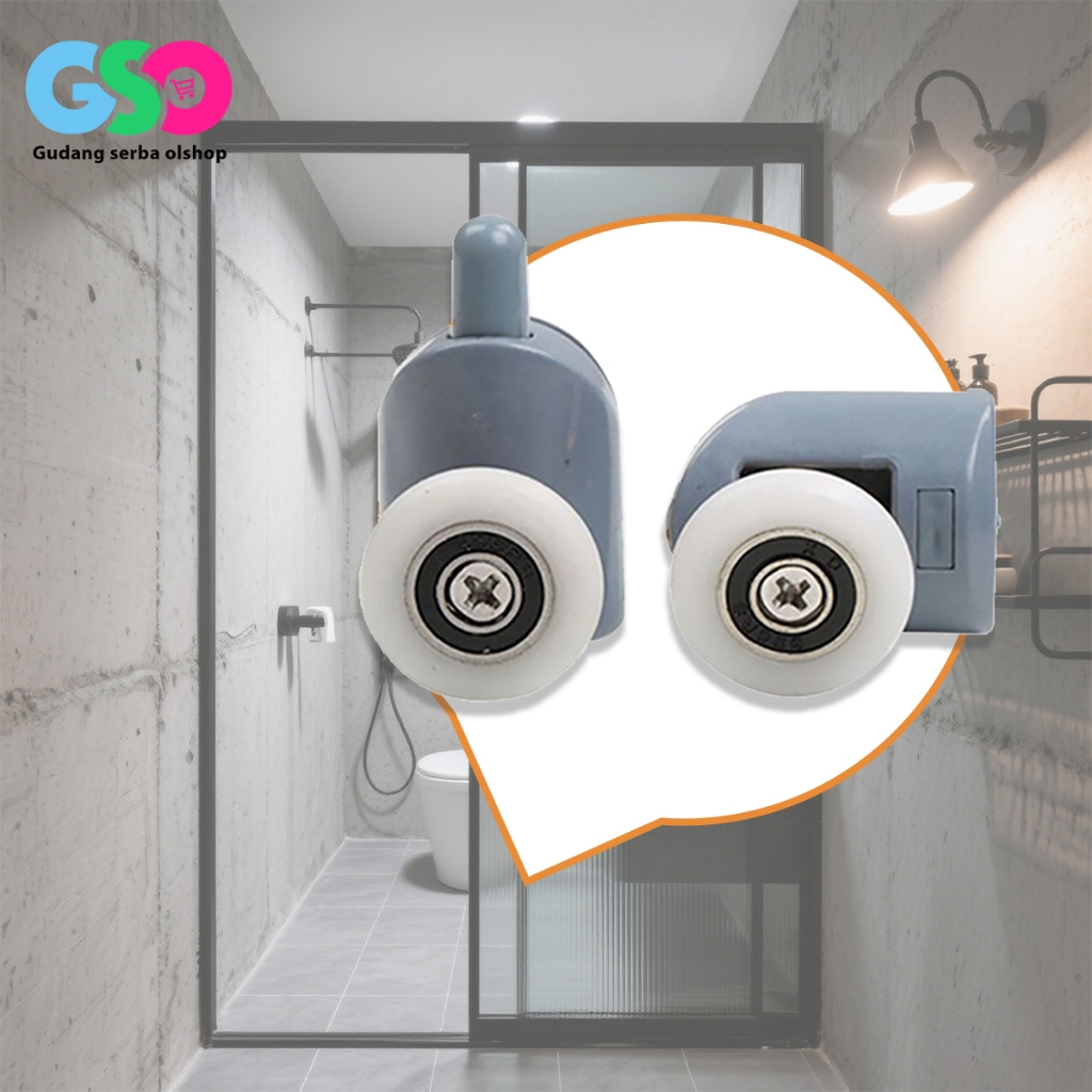 Jual 2pcs Roda Kamar Mandi Kaca Roda Shower Box Jepit Roda Shower Roda ...