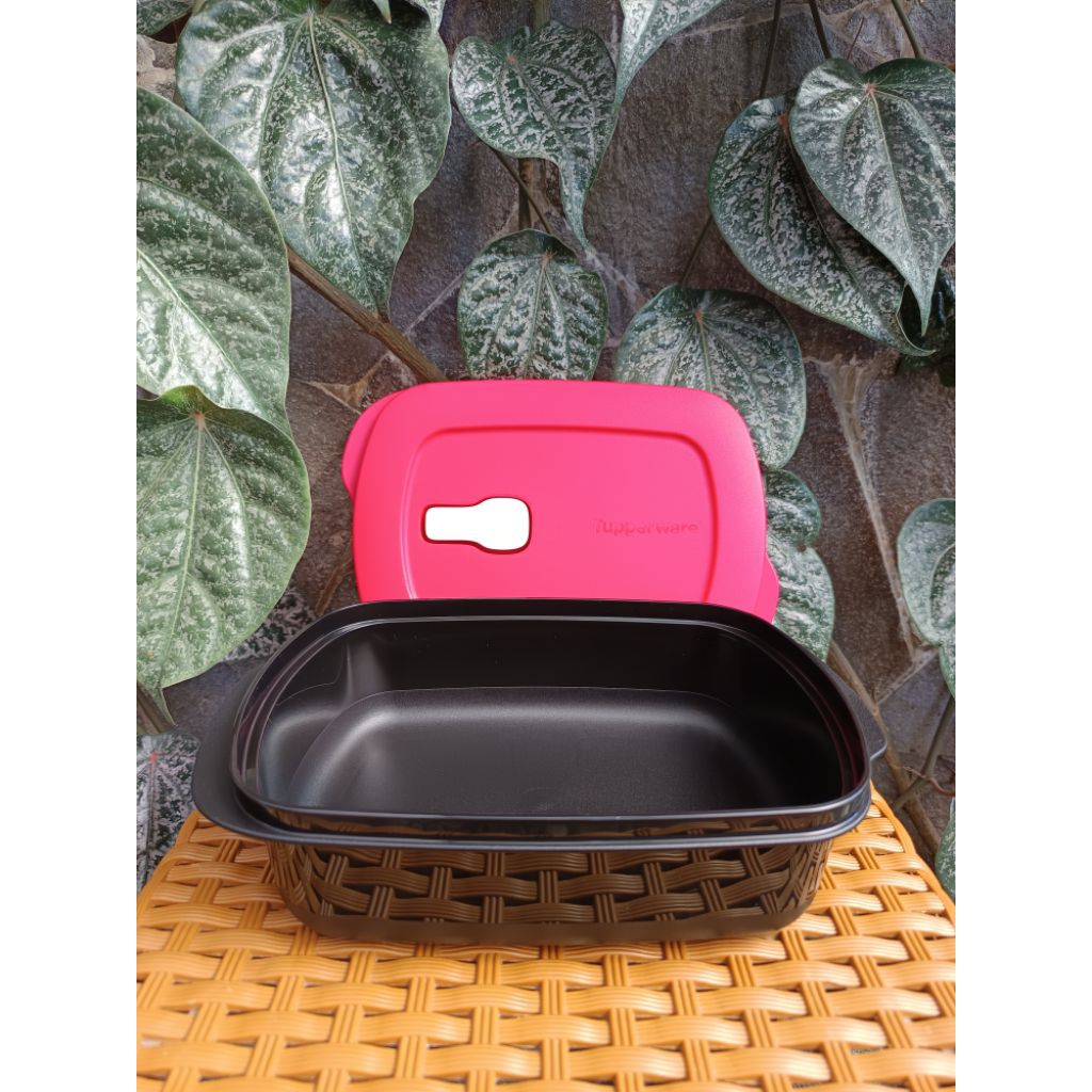Jual CW Gen Rectangular 1L Tupperware Malay | Shopee Indonesia
