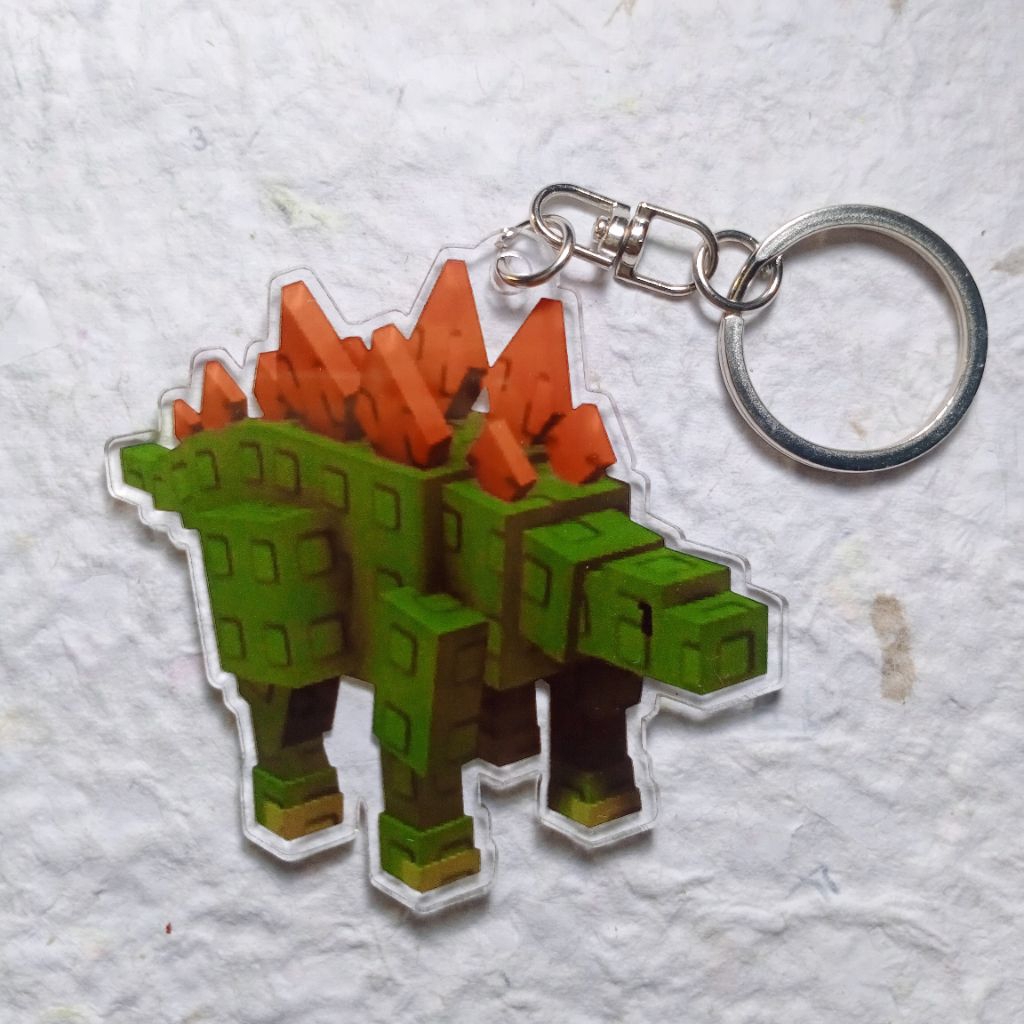 Jual ganci STEGOSAURUS Grow A Garden Keychain gantungan kunci Grow A ...