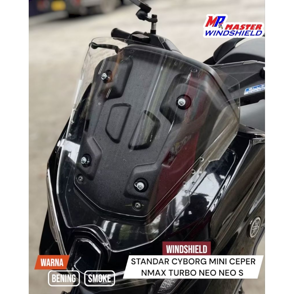 Jual ASTORE_SHOP - VISOR WINDSHIELD STANDAR CYBORG MINI CEPER NMAX ...