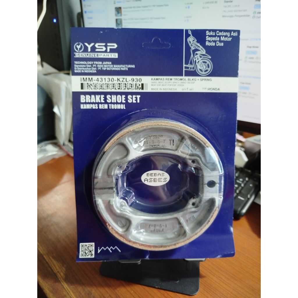 Jual YSP PRESS KAMPAS REM BELAKANG KZL BEAT VARIO 110 VARIO 125 BEAT FI ...