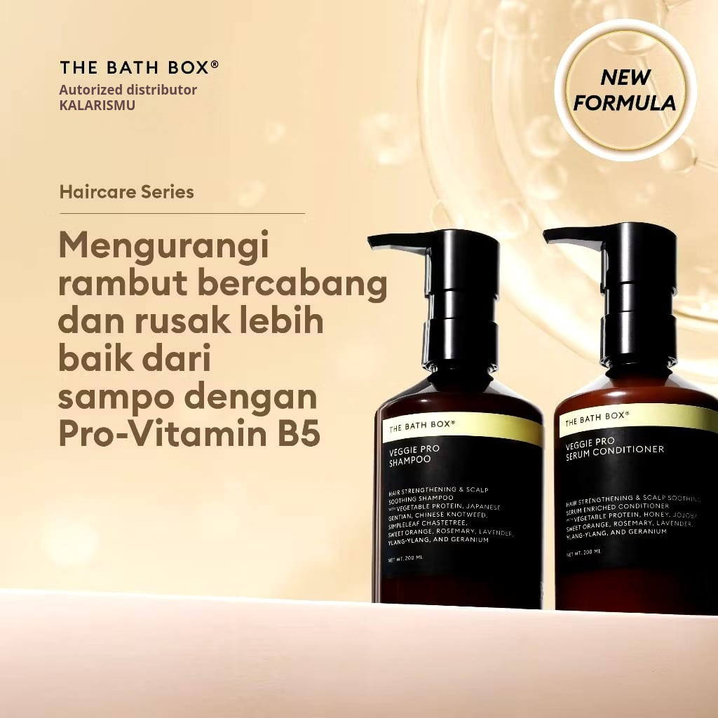 Jual The Bath Box Veggie Pro Haircare (Rambut Rontok, Rambut Patah ...