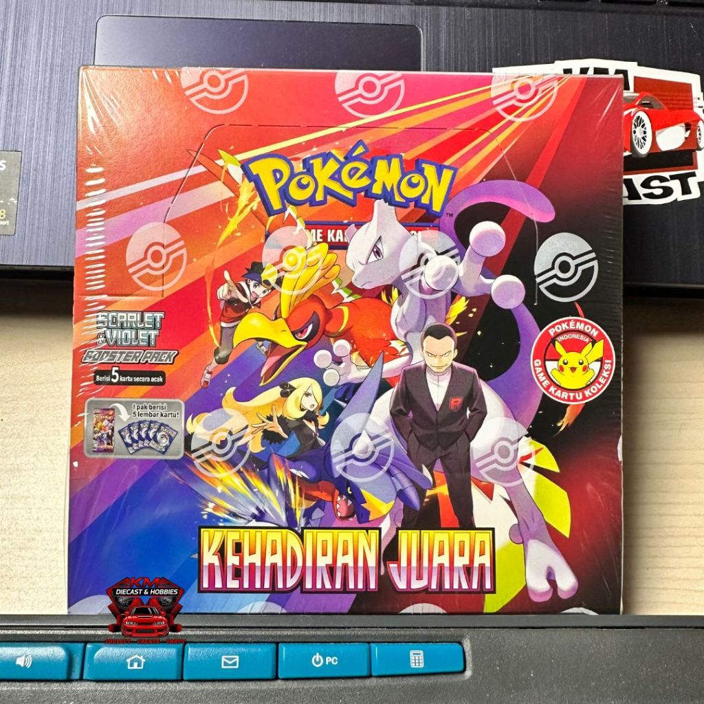 Jual Pokemon Kehadiran Juara Booster Box TCG Indonesia SV10S | Shopee ...