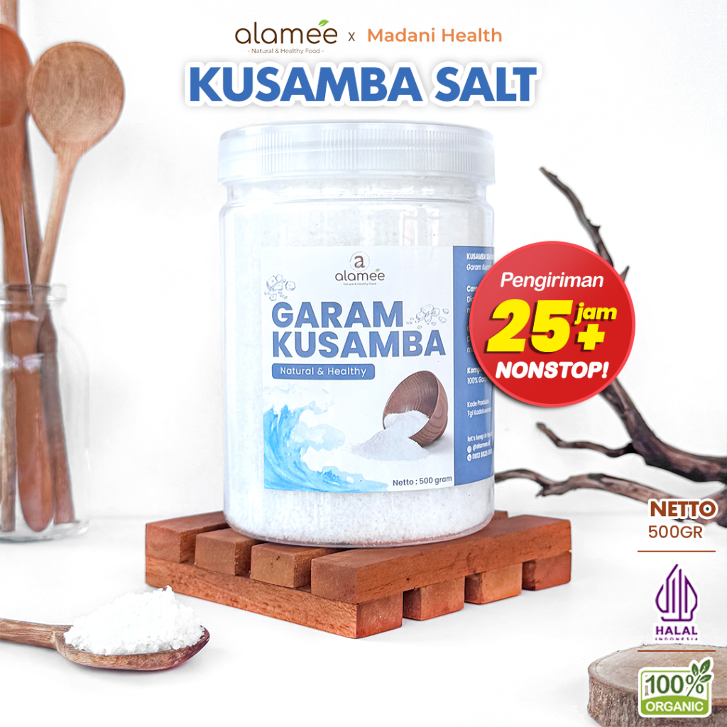Jual Garam Kusamba Premium Sea Salt Laut Bali 500gr Organik Murni ...