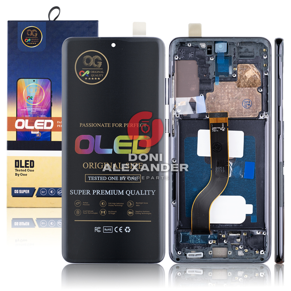 Jual LCD TOUCHSCREEN SAMSUNG GALAXY S20 PLUS 5G G985 COMPLETE +FRAME ...