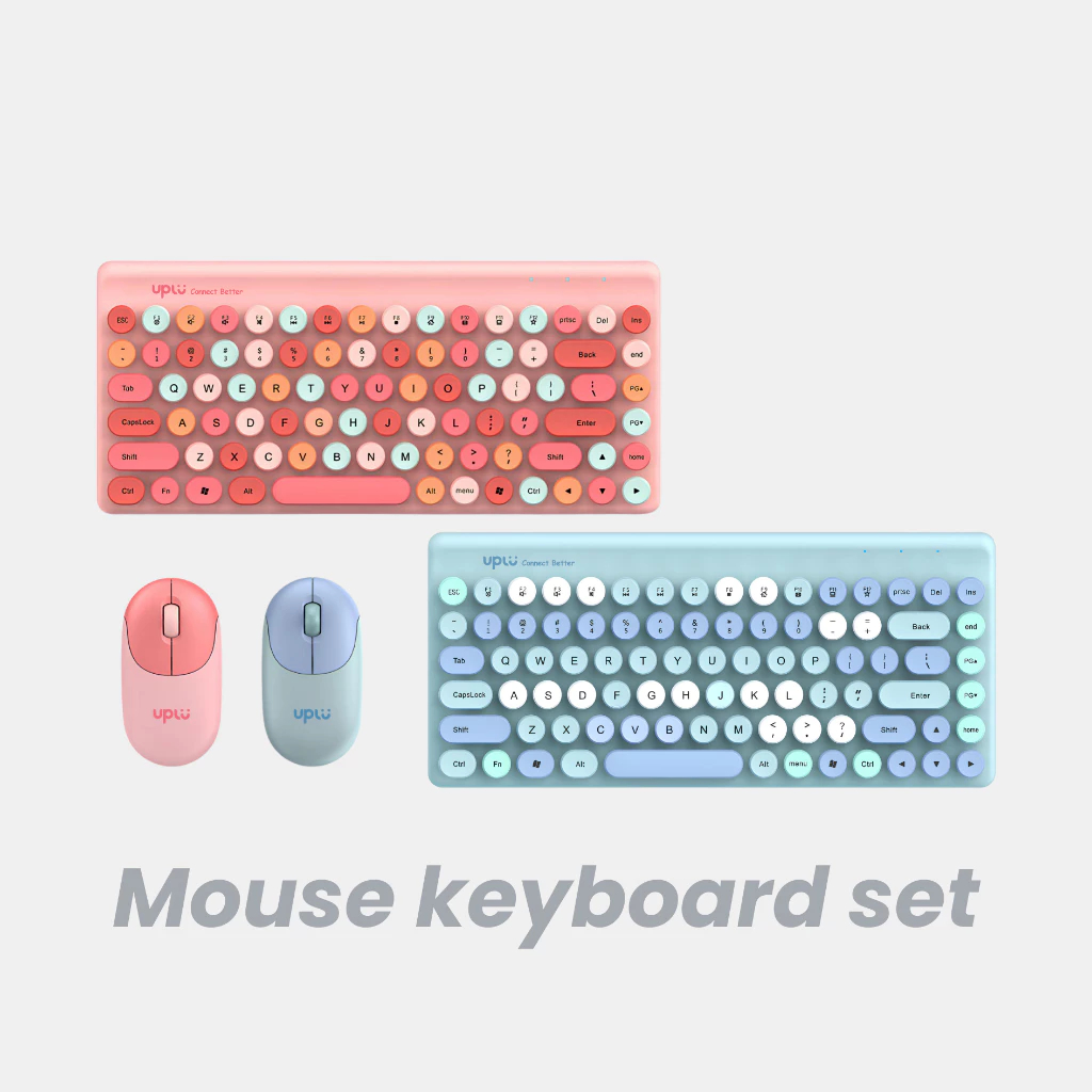 Jual Set Keyboard And Mouse Wireless Keyboard And Mouse Set Silent Gaming Keyboard Isi Ulang Macaron