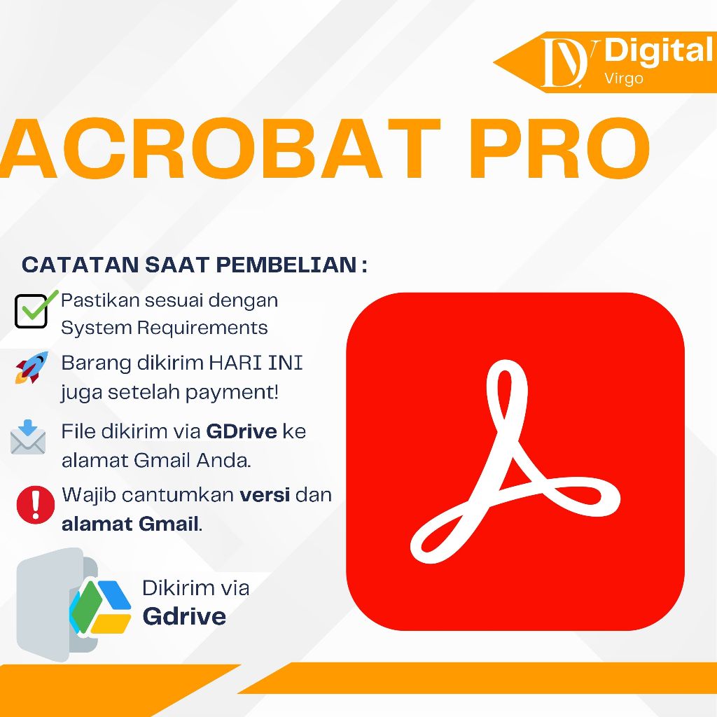 Jual Acrobat Pro DC Full lengkap + Installer Lengkap Khusus Windows ...