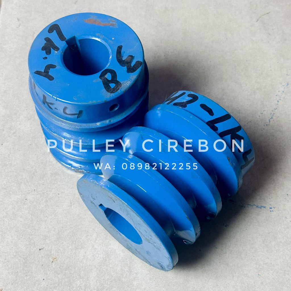 Jual Pulley Puli Jalur C3 - 4 inch Besi Padat Poli Pully Diameter Luar ...