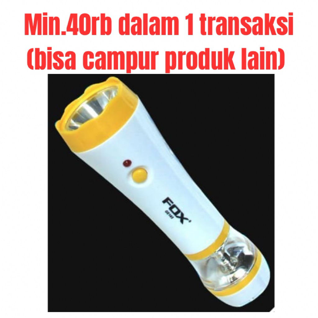 Jual SENTER CHARGER FOX GE-103 1X0,5W HI-POWER LED SENTER & 4X0,1W ...