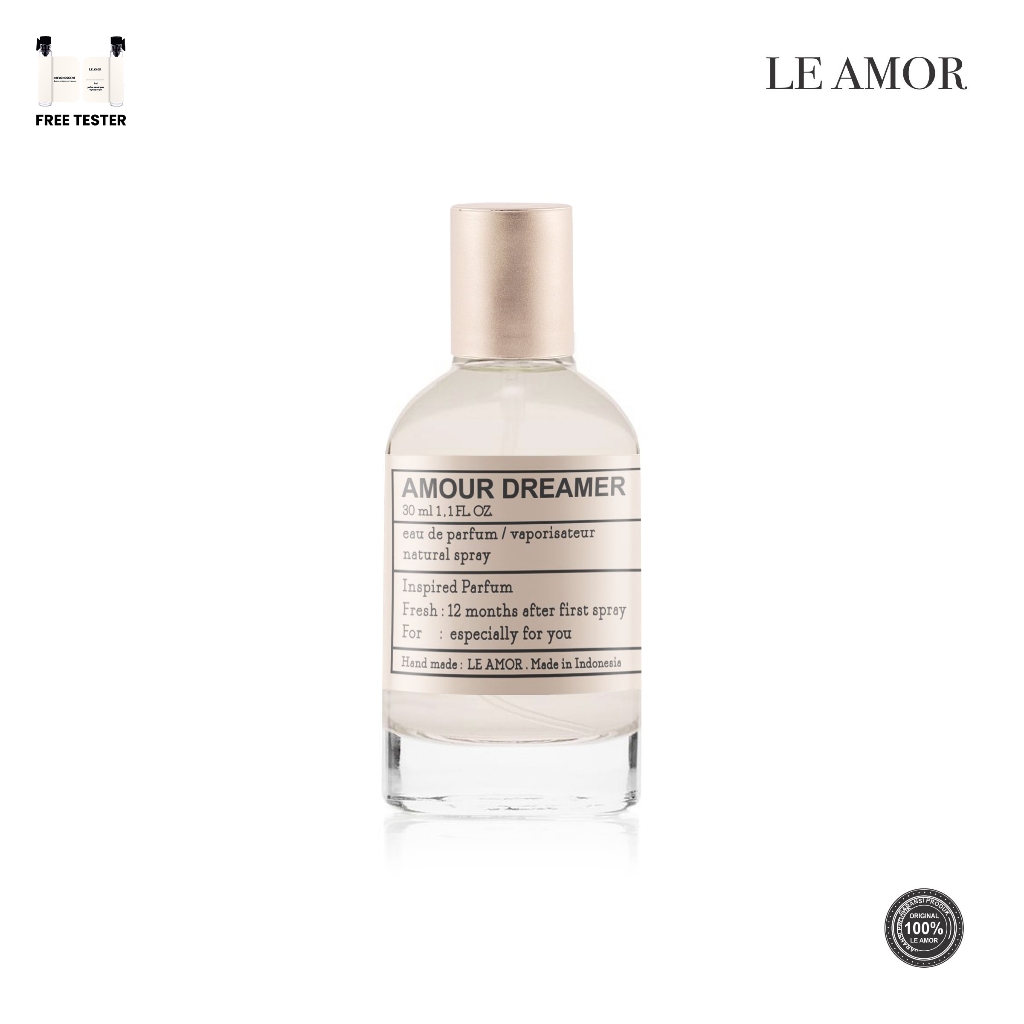 Jual PARFUM WANITA AROMA AMOUR DREAMER - LE AMOR PARFUM WOMAN-BEST ...