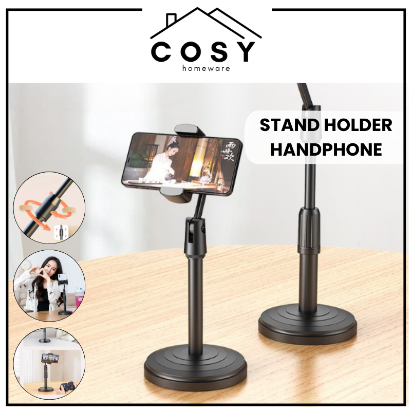 Jual COSY Stand Holder HP Handphone Penyangga Broadcasting Putar 360 ...