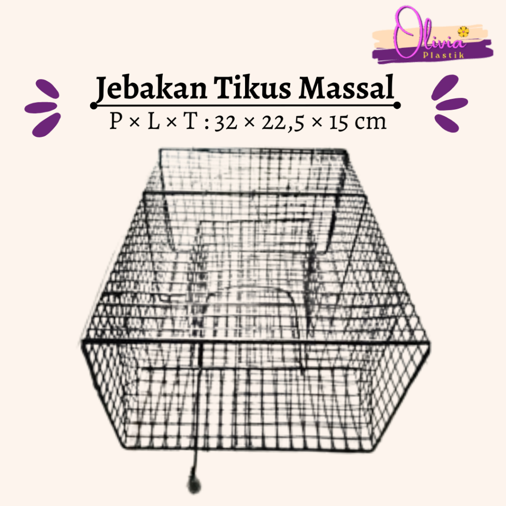 Jual JUMBO Jebakan Tikus Besar Kurungan Perangkap Massal | Shopee Indonesia