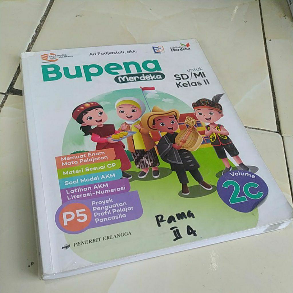 Jual BUKU ORIGINAL• BUPENA MERDEKA UNTUK SD/MI KELAS 2 ( 2C) | Shopee ...