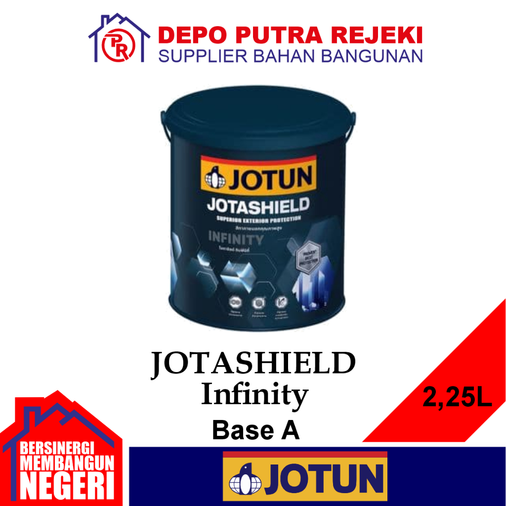 Jual Cat Tembok Exterior Jotun Jotashield Infinity Base A 2.5 Ltr ...