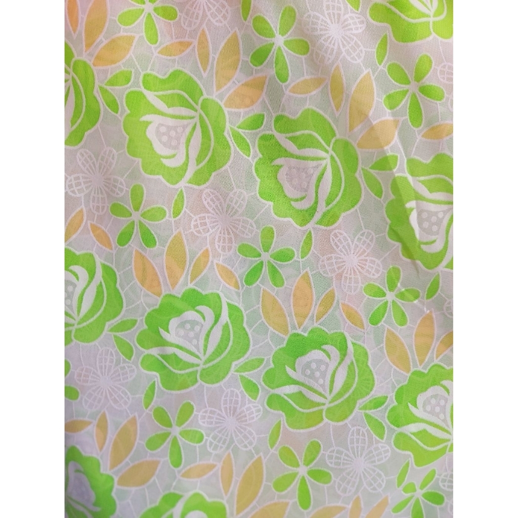 Jual kain sifon sutra motif bunga - kain sifon premium - kain sifon ...