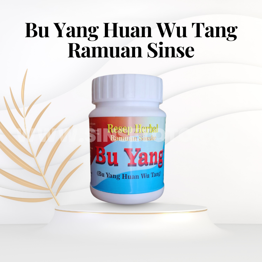Jual obat pasca stroke ampuh asli dari China, Bu Yang Huan Wu Tang ...