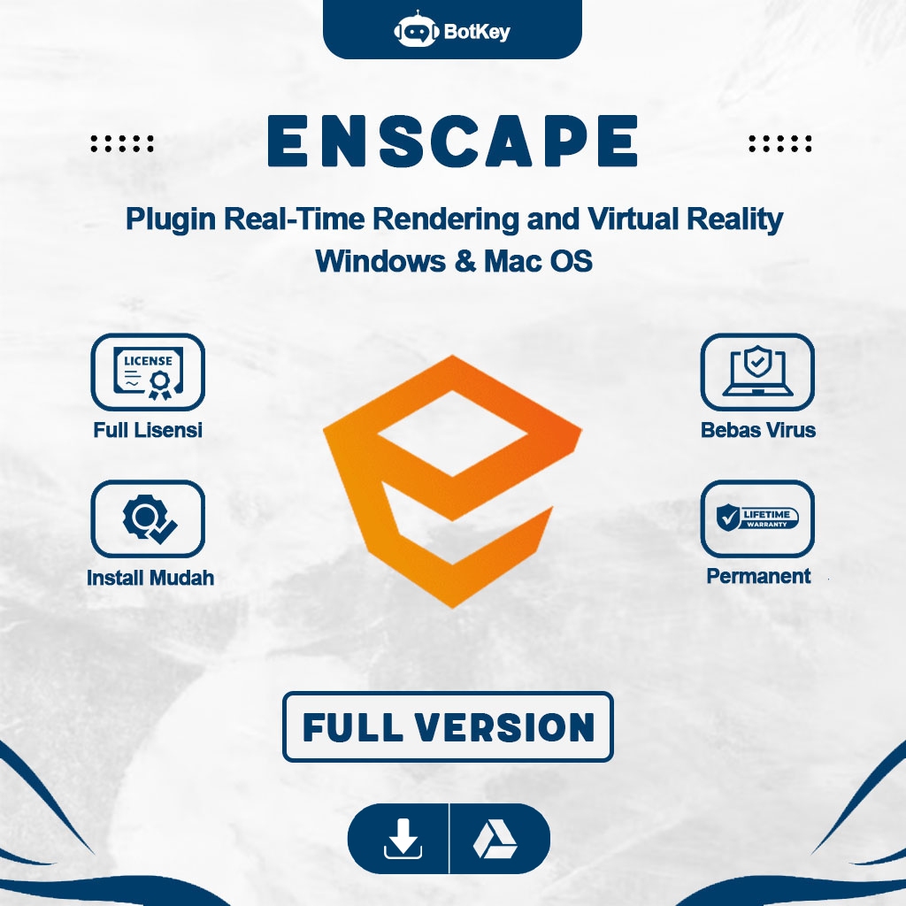Jual Enscape 4.7 / 4.6 / 4.4 / 4.2 / 4.1 / 3.5 / 3.4 / 3.3 + Assets ...