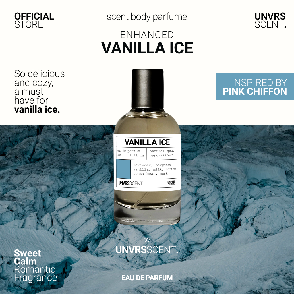 Jual Parfum Pria Wanita Unisex Tahan Lama Aroma Manis Fresh Vanilla Ice ...