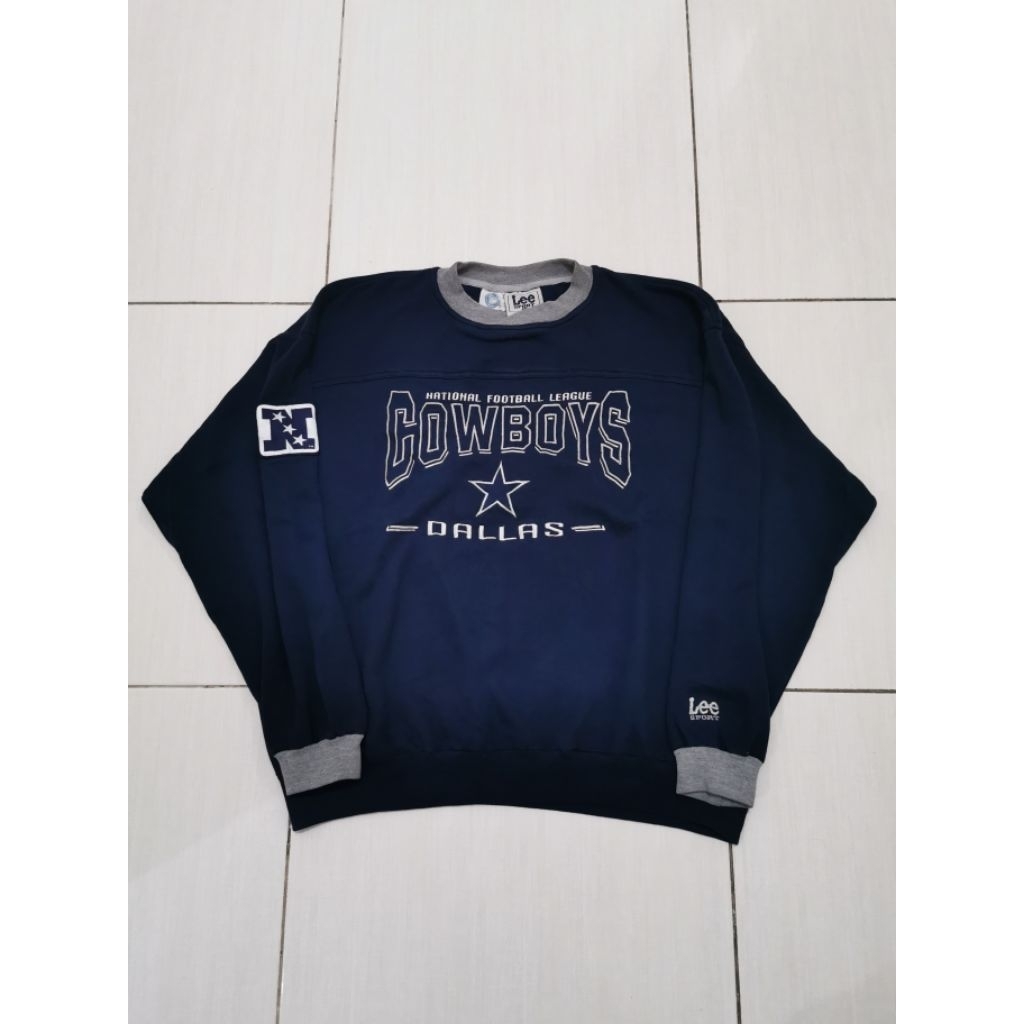 Jual vintage sweatshirt lee sport x nfl | Shopee Indonesia