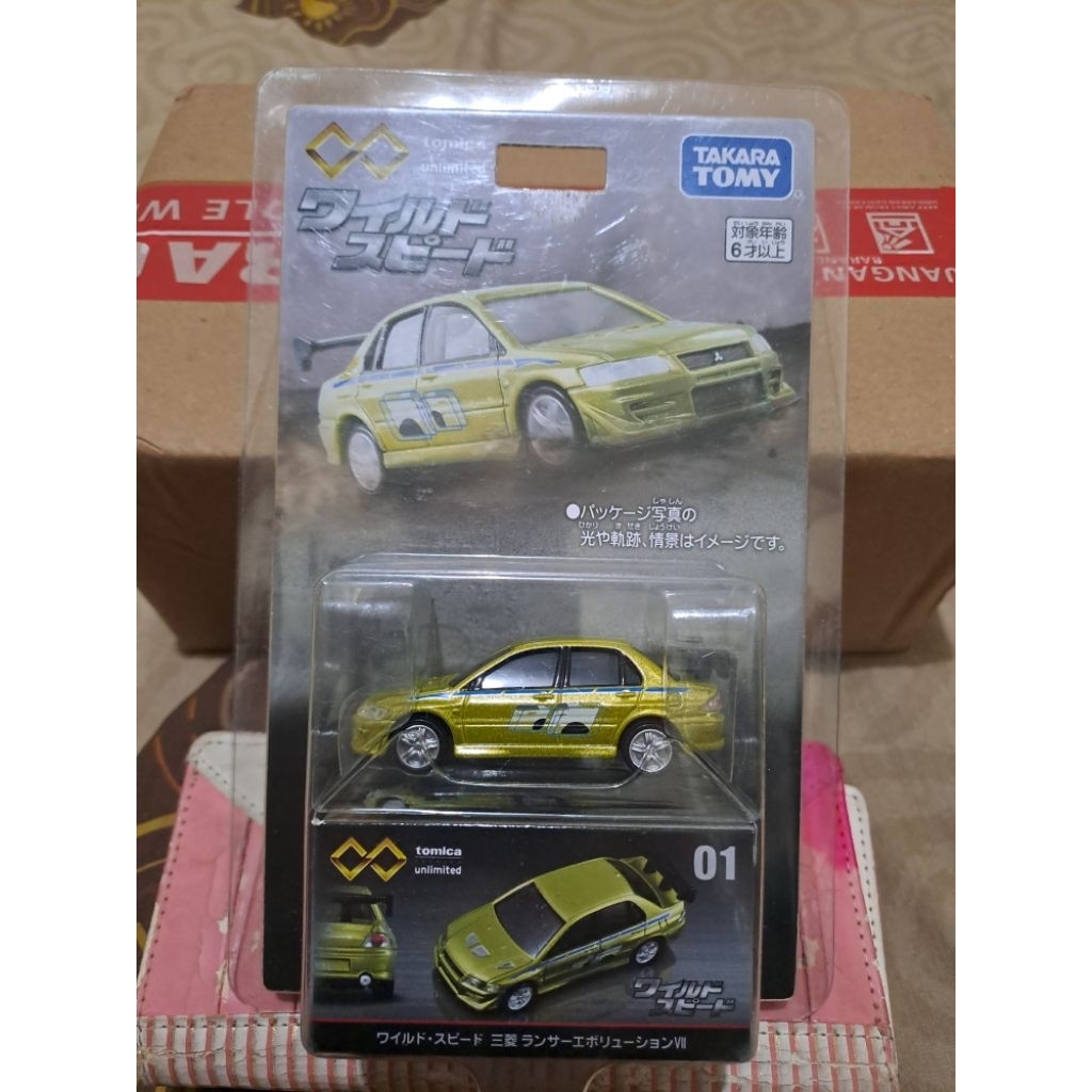 Jual Takara Tomy Mitshubishi Lancer Evolution | Shopee Indonesia