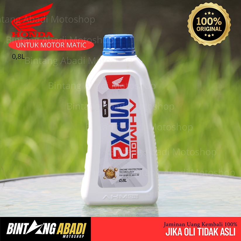Jual AHM Oil MPX2 0.8 L 10W-30 Matic ORIGINAL | Shopee Indonesia