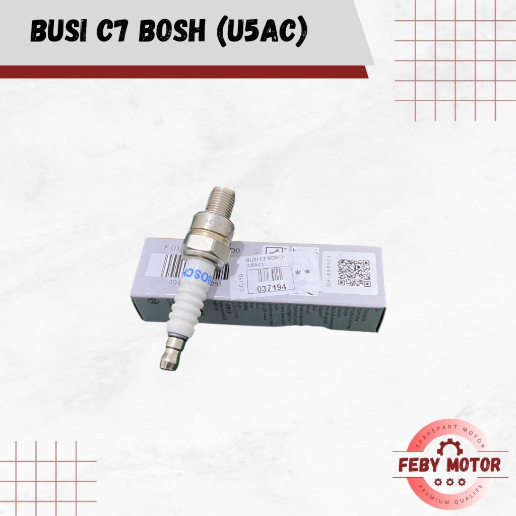 Jual BOSCH Busi C7 (U5AC) || Busi Busi Spark Plugs C7 Honda Grand ...