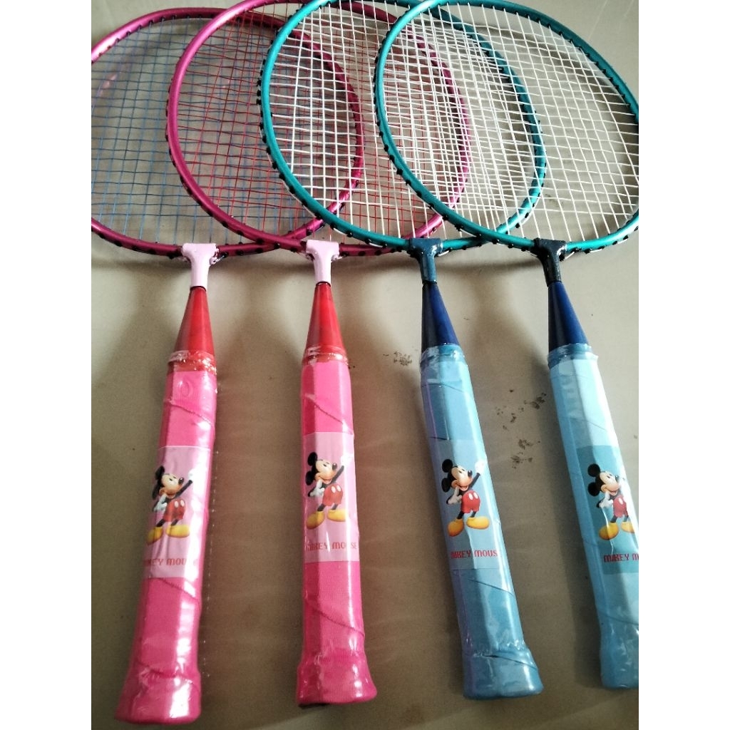 Jual raket badminton anak pendek murah dan kuat / harga per 1 pcs ...