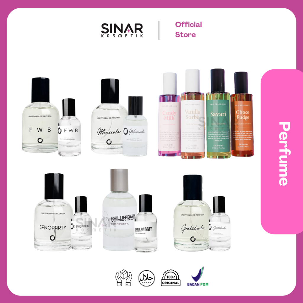 Jual Onix Fragrance [ORIGINAL] - Parfume | Lite Body Mist 100ml | FWB ...