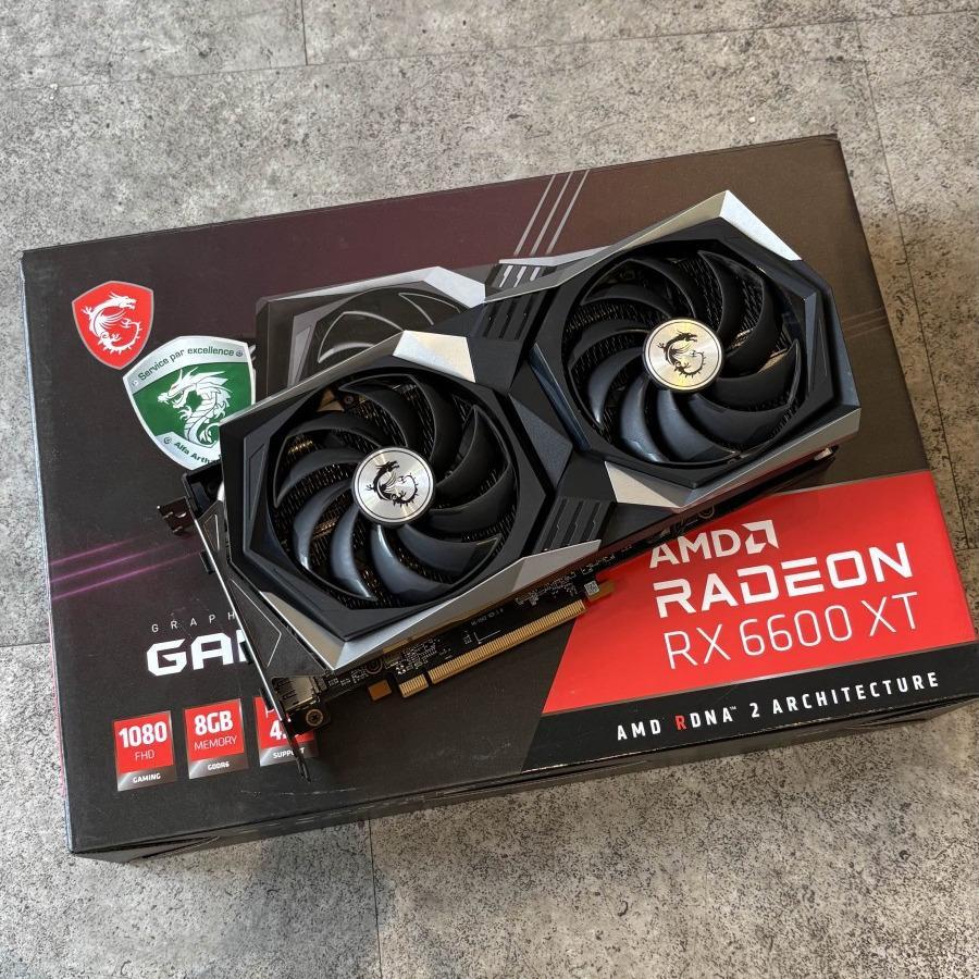 Jual VGA RADEON RX 6600 XT / RX 6600 8GB GDDR6 RADEON GPU CARD | Shopee ...