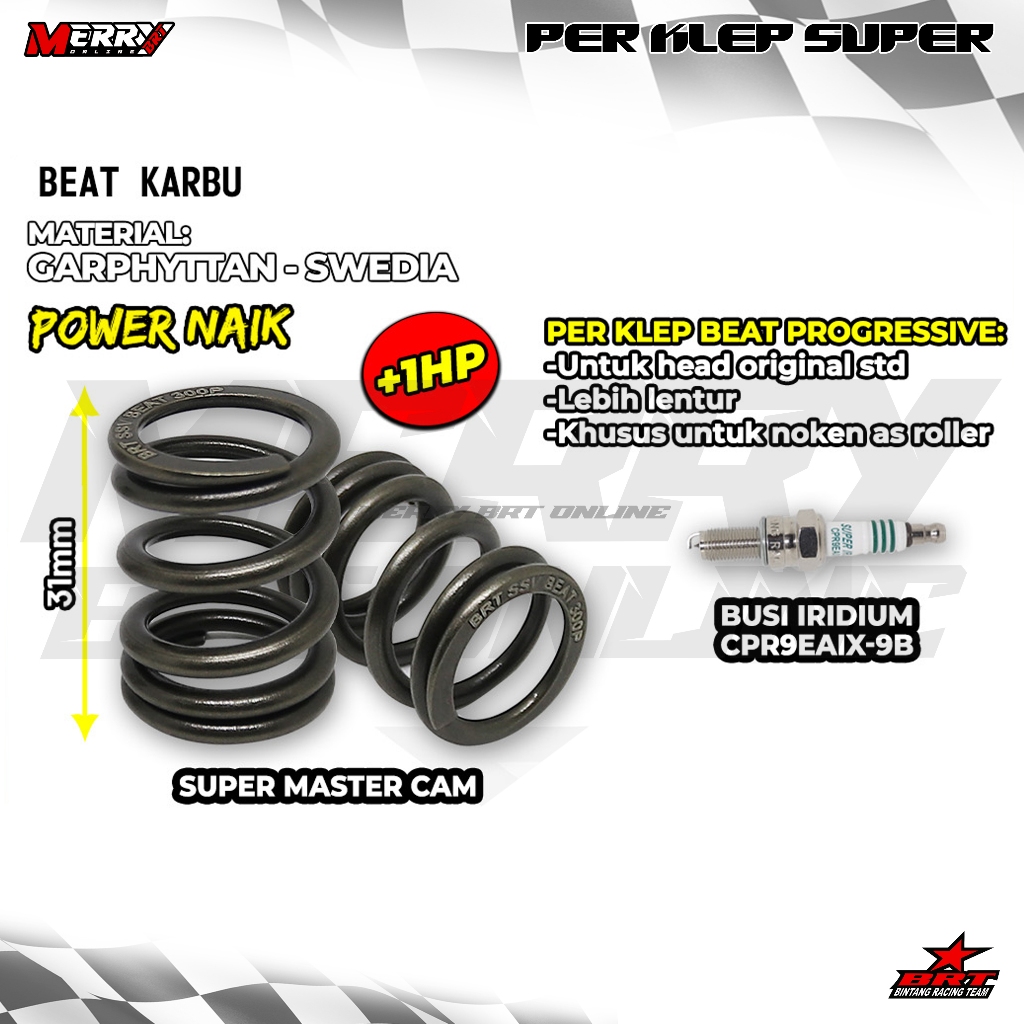 Jual Promo 1408 Per Klep BRT Spring Valve Mio Sporty Mio J Fino X ...