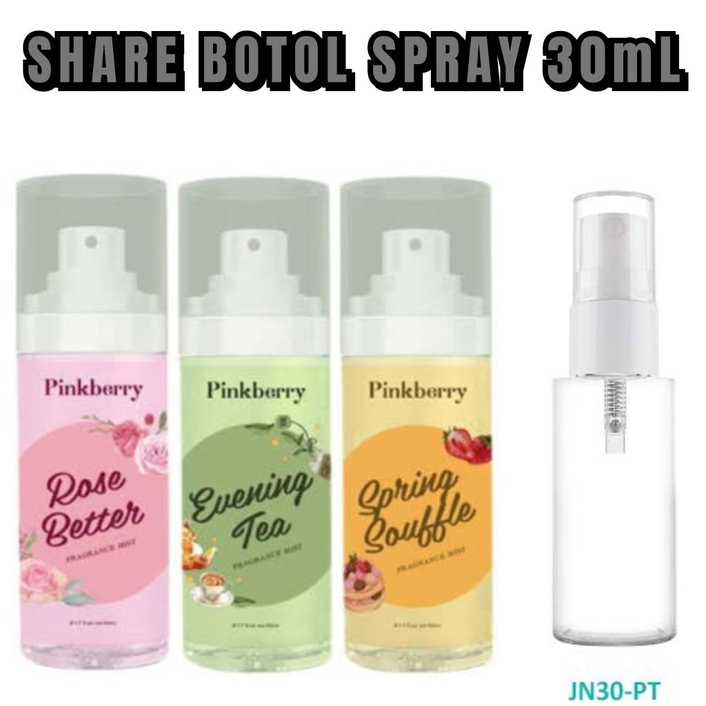 Jual Pinkberry Fine Fragrance Hair & Body Mist Share Botol Spray 30mL ...