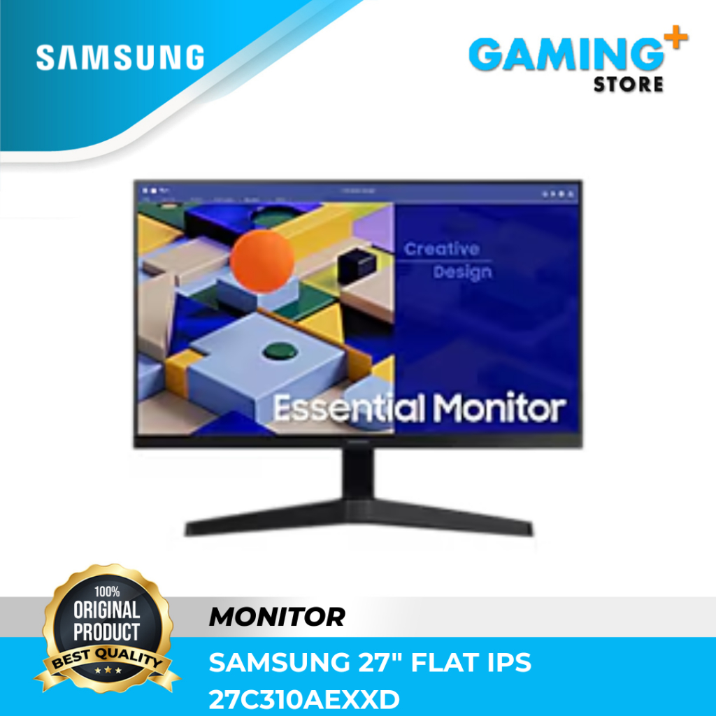 Jual Samsung Monitor LS27C310 75Hz FHD IPS Bezel-less | Shopee Indonesia