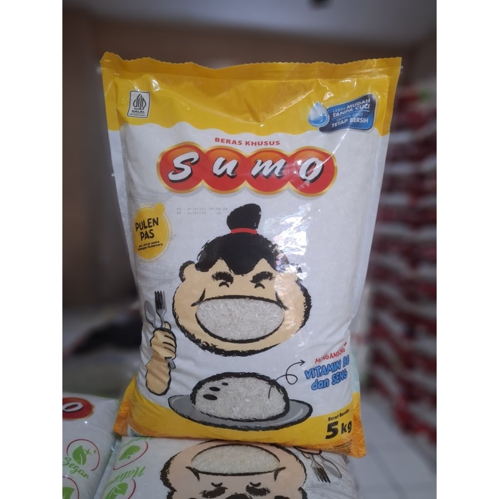 Jual Beras sumo 5 kg kuning Fortifikasi | Shopee Indonesia