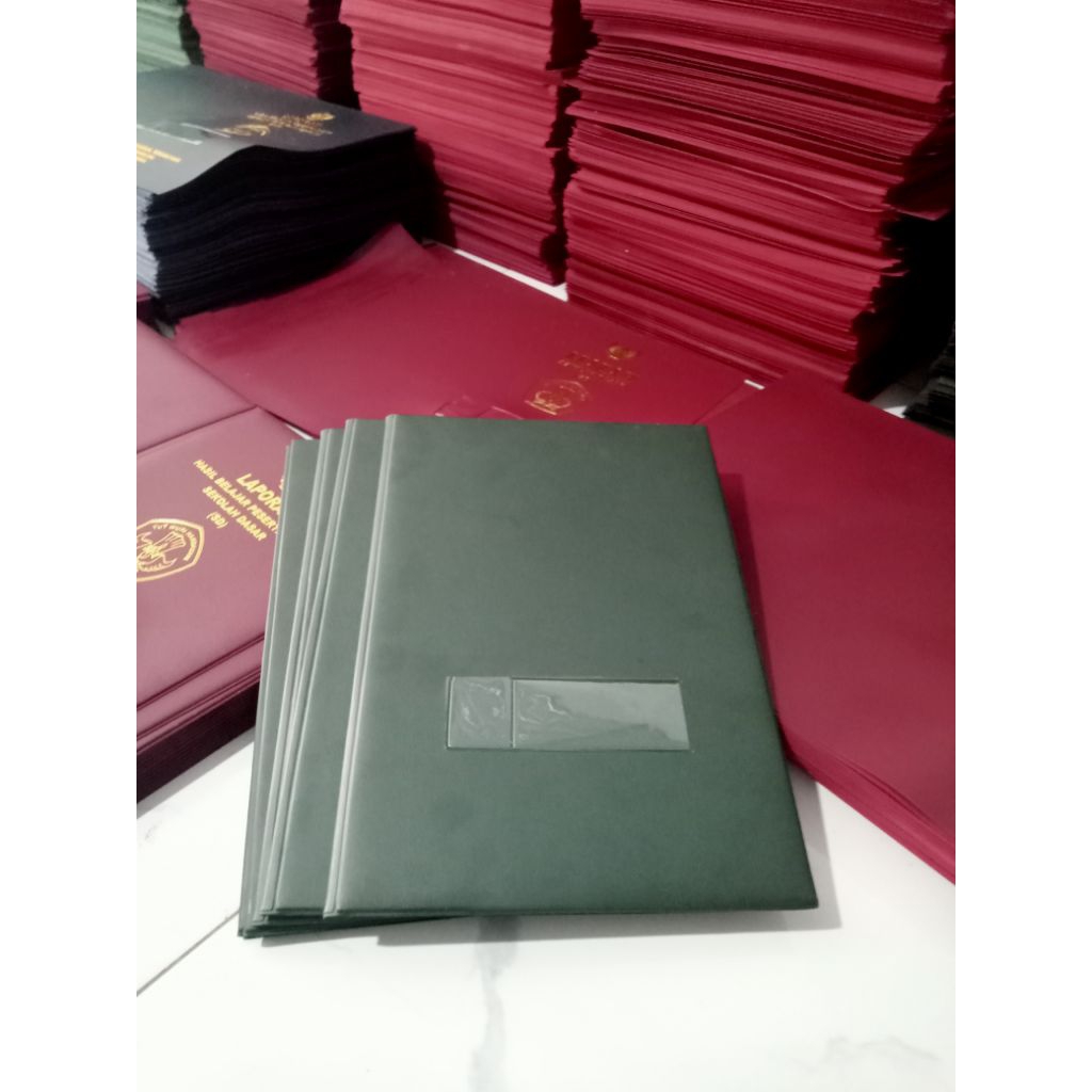 Jual Map Polos || Sampul Polos, Isi 6 Lembar (Hijau Tua) | Shopee Indonesia