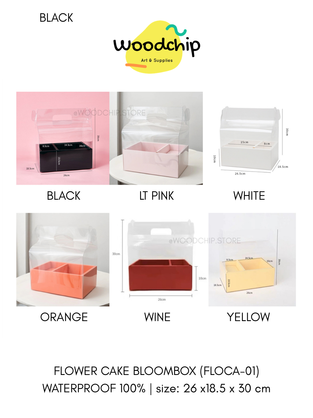 Jual [FLOCA-01] FLOWER CAKE BLOOMBOX - Box Kue | Box Bunga | Box Bunga ...