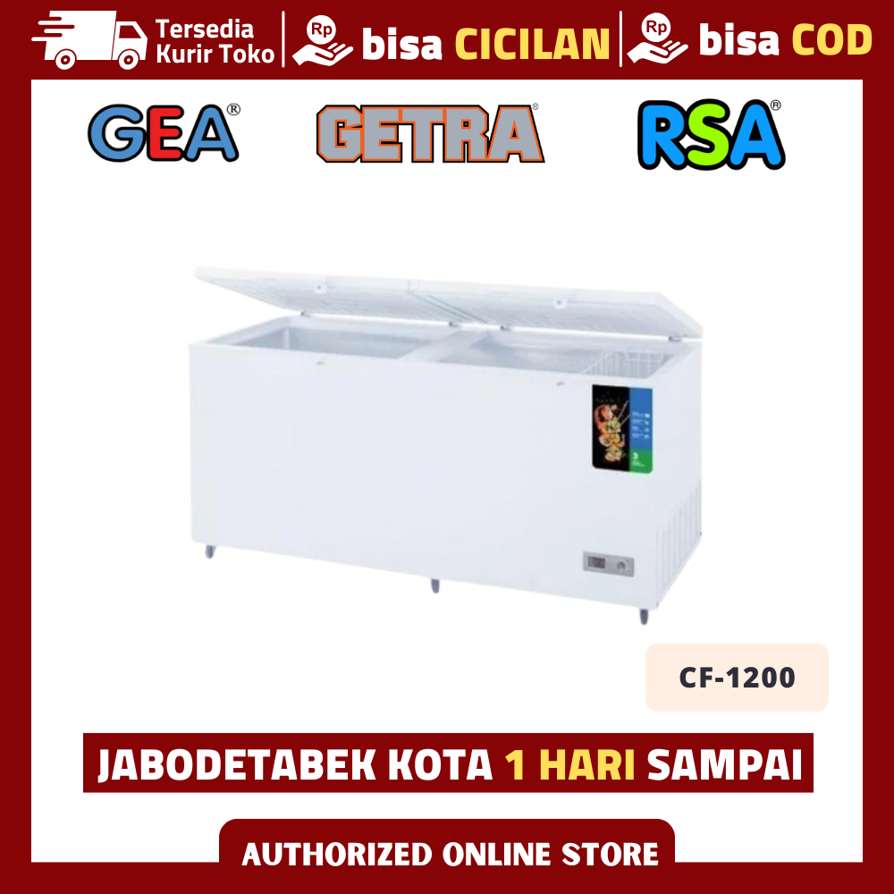 Jual Chest Freezer Rsa Cf 1200 Chest Freezer Box 1050 Liter Garansi ...