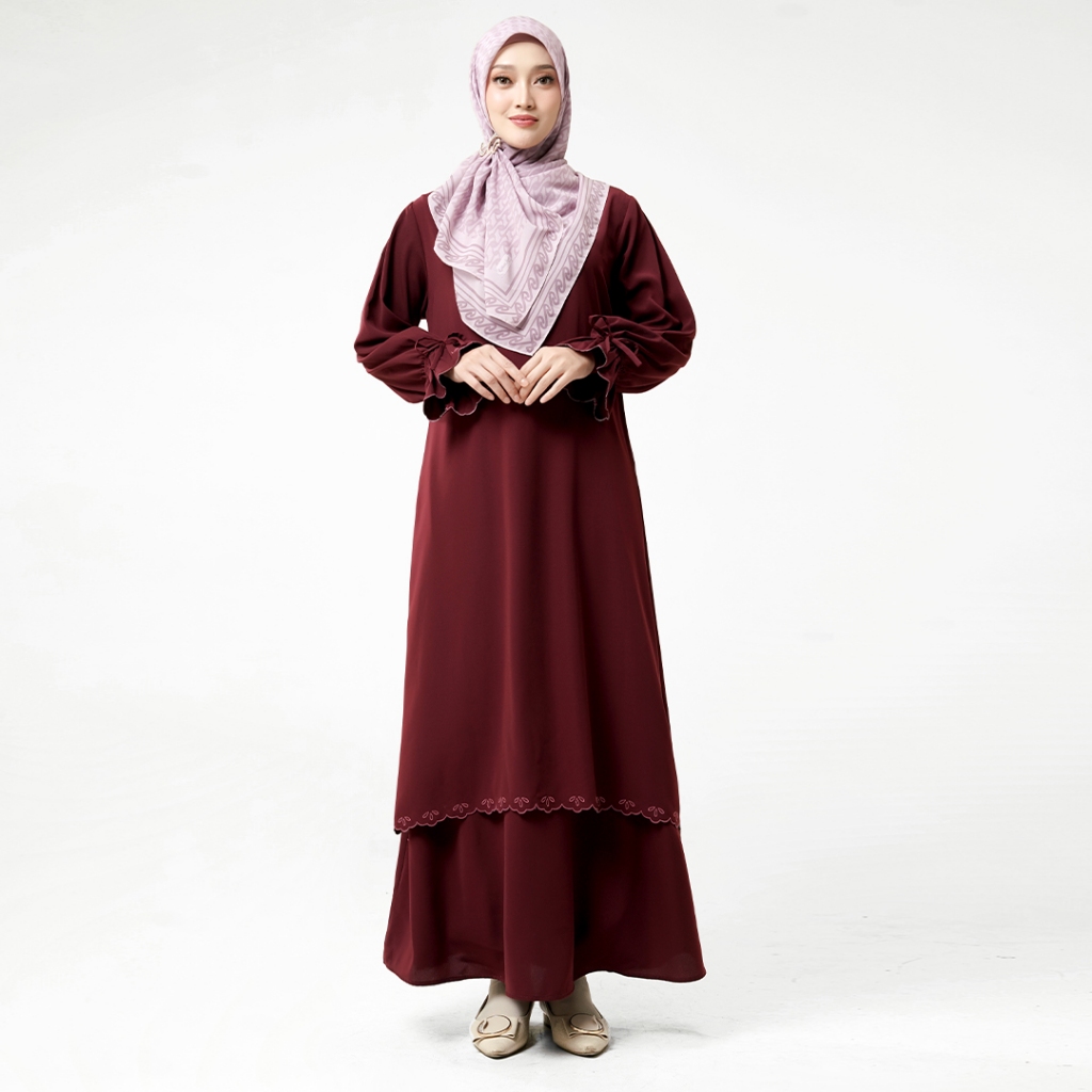 Jual Rabbani - Gamis Lengan Panjang Dresslim Zoey Exclusive | Shopee ...