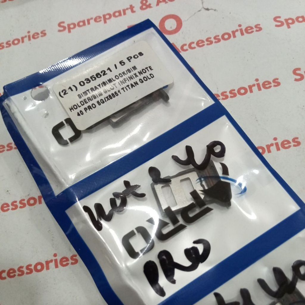 Jual SIM TRAY/SIM HOLDER/SIM SLOT INFINIX NOTE 40 PRO 5G/X685/X6851B ...