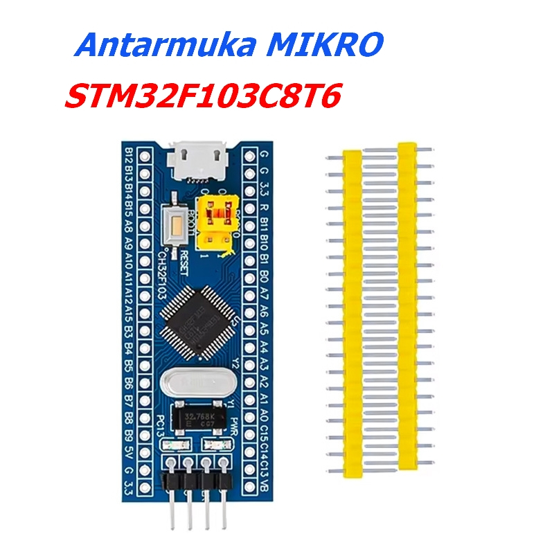 Jual STM32F103C8T6 ARM STM32 MINIMUM SYSTEM BOARD MODULE | Shopee Indonesia