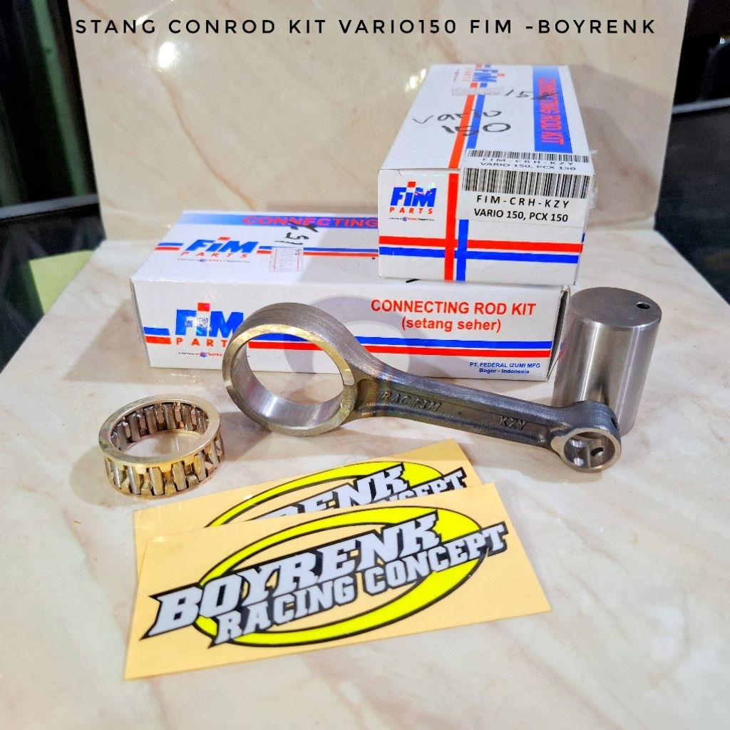 Jual STANG SEHER BATANG PISTON CONROD KIT VARIO150 | PCX150 FIM ...