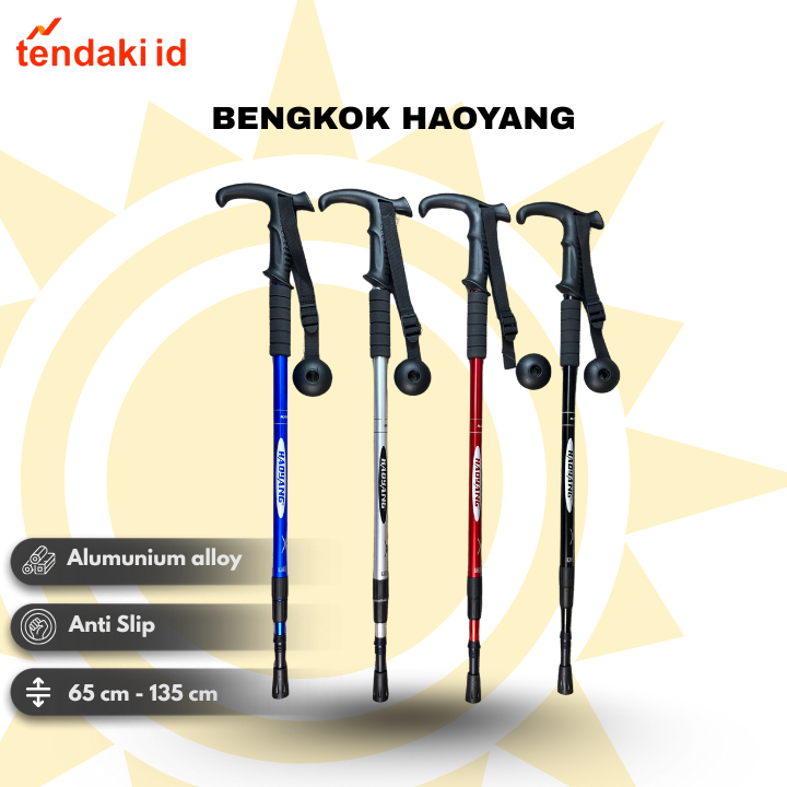 Jual TaffSPORT TONGKAT GUNUNG LIPAT TRACKING POOL ULTRALIGHT TONGKAT ...