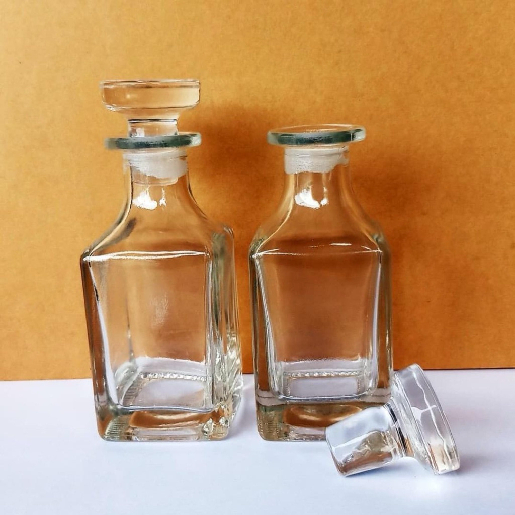 Jual BOTOL JIN 150 ML TERMURAH // BOTOL DISPLAY // BOTOL KACA UNTUK ...